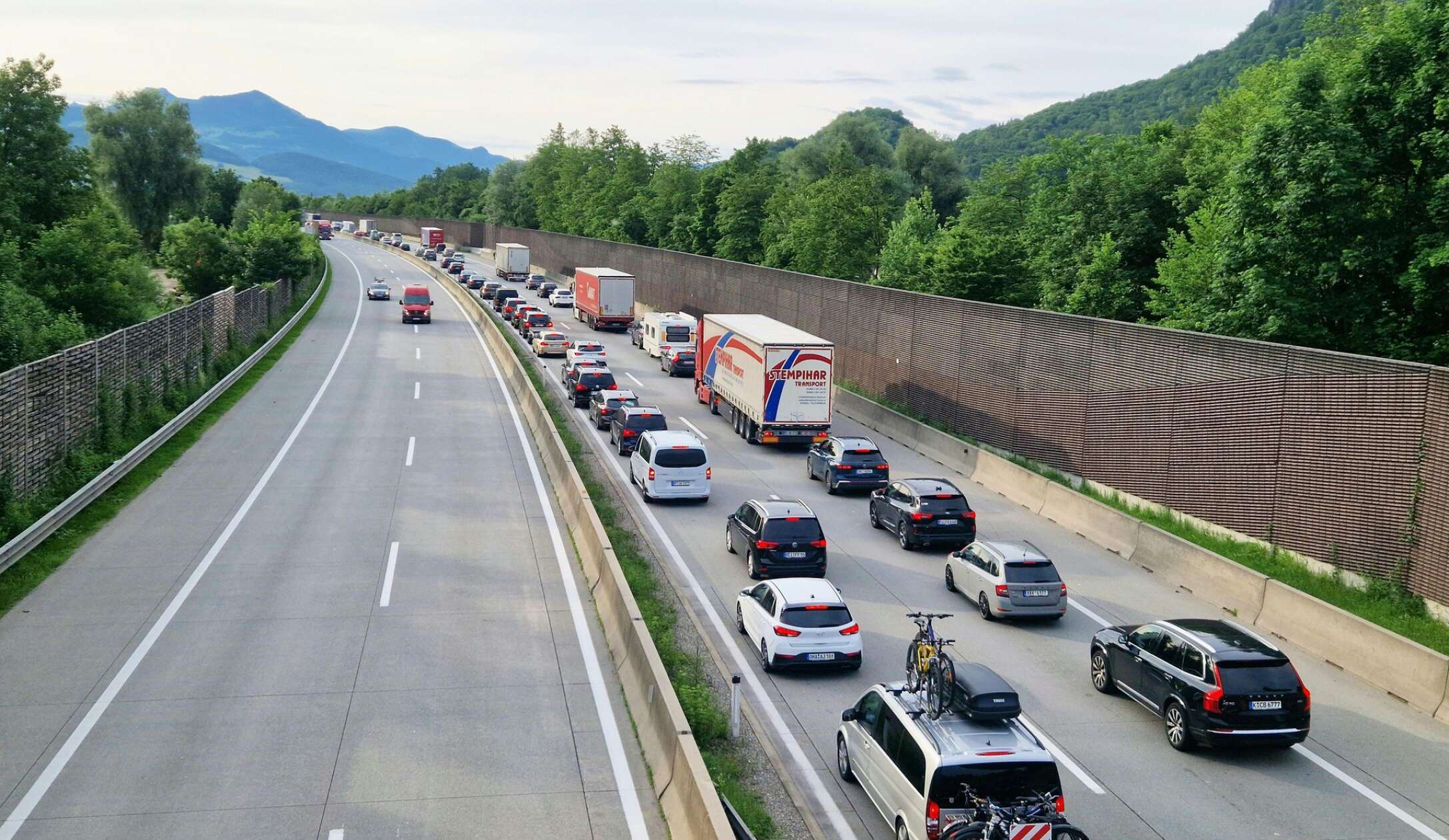 Stau A73 Antenne Bayern