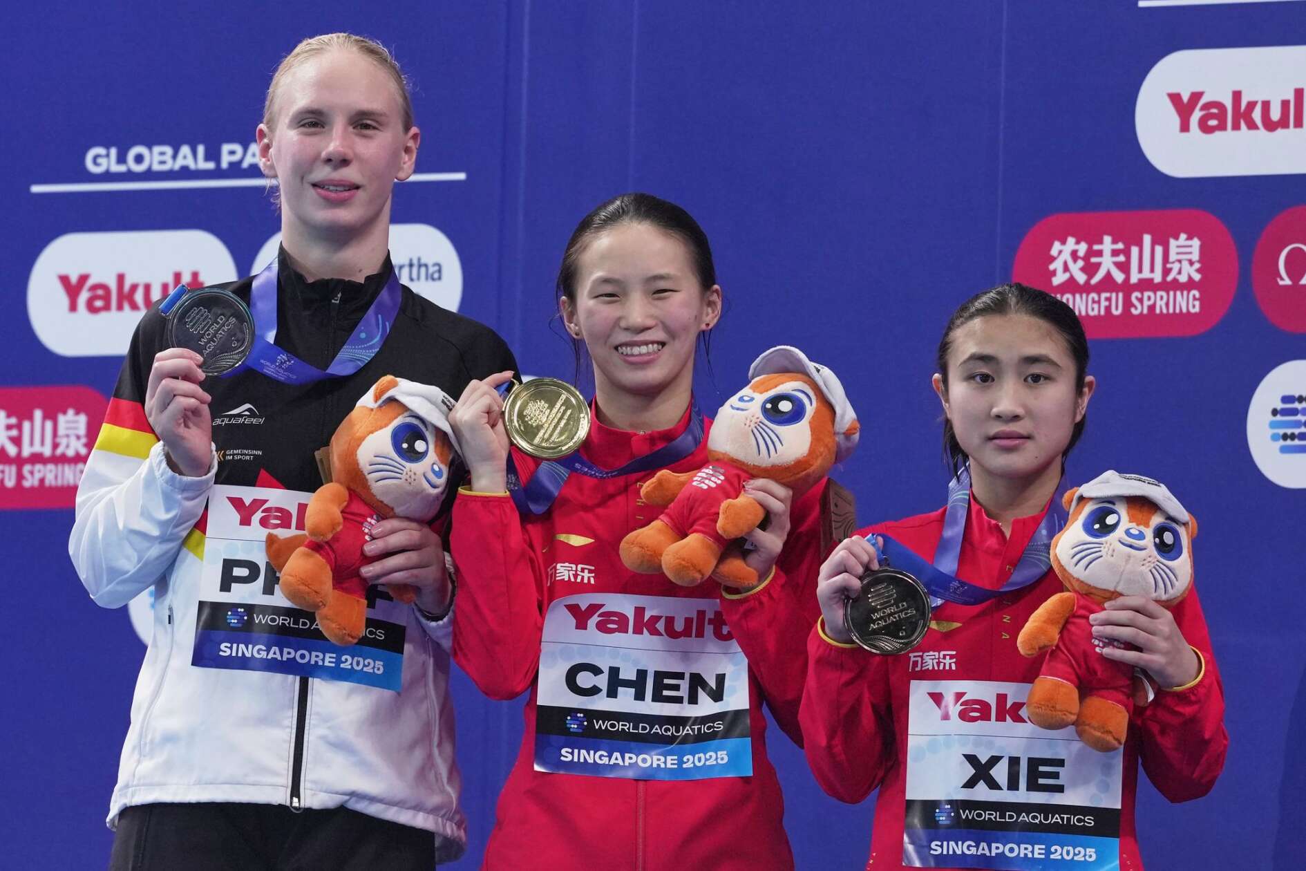 Überraschung im Wasserspringen: Pfeif gewinnt WM-Silber | ANTENNE BAYERN