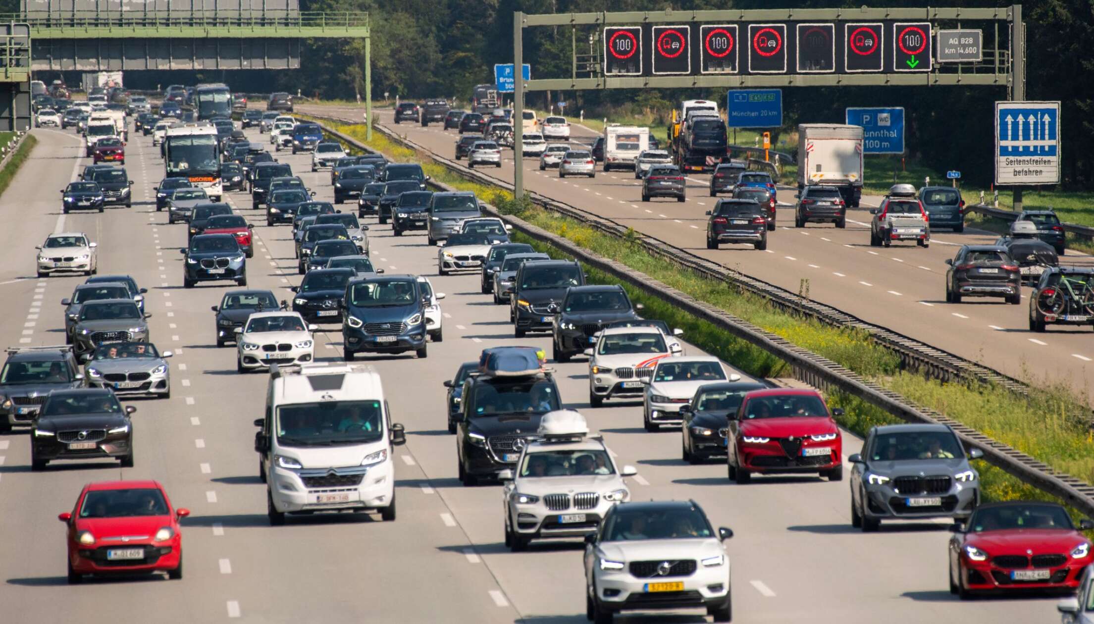 Stau A73 Antenne Bayern