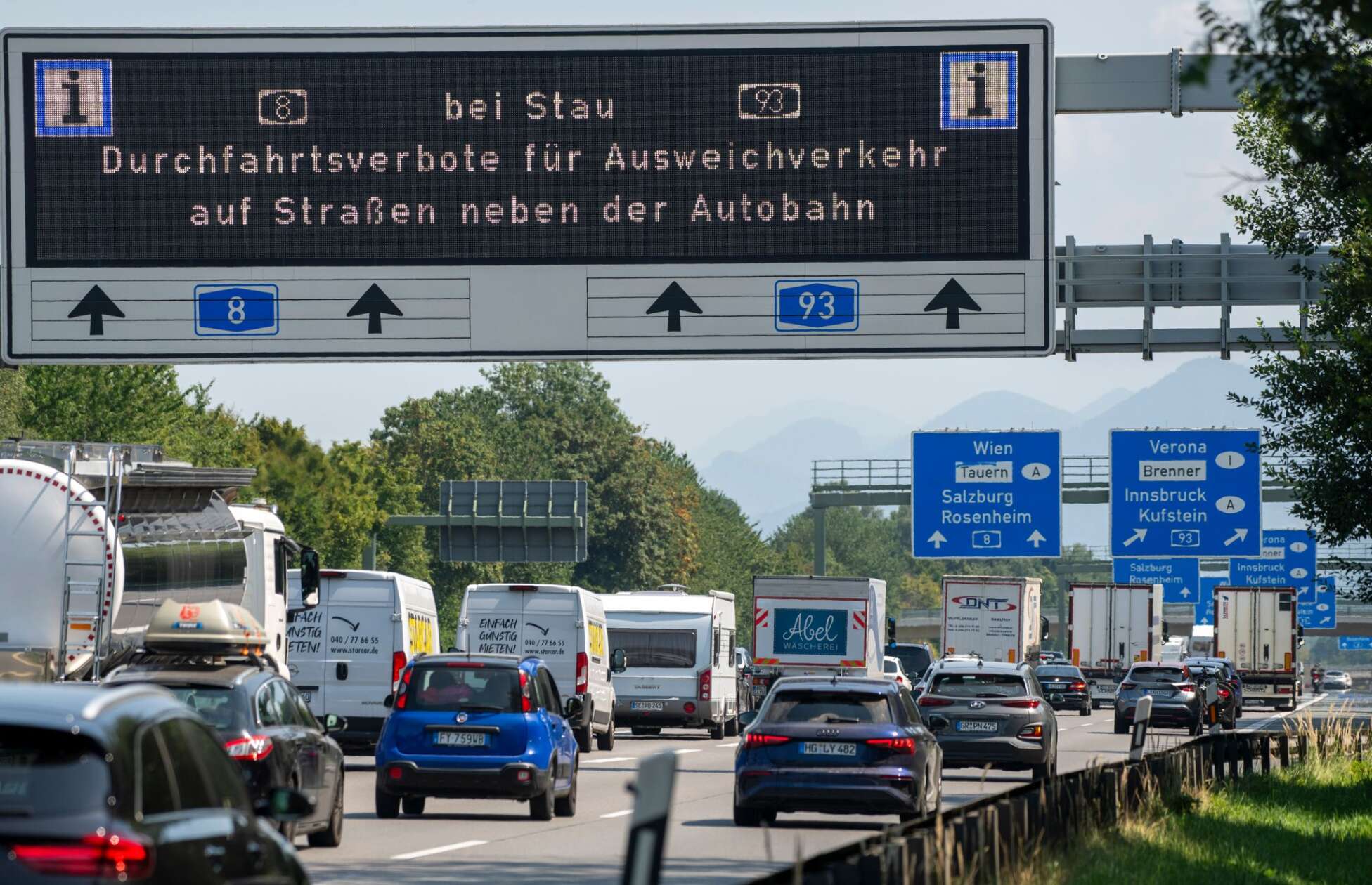 Stau A73 Antenne Bayern