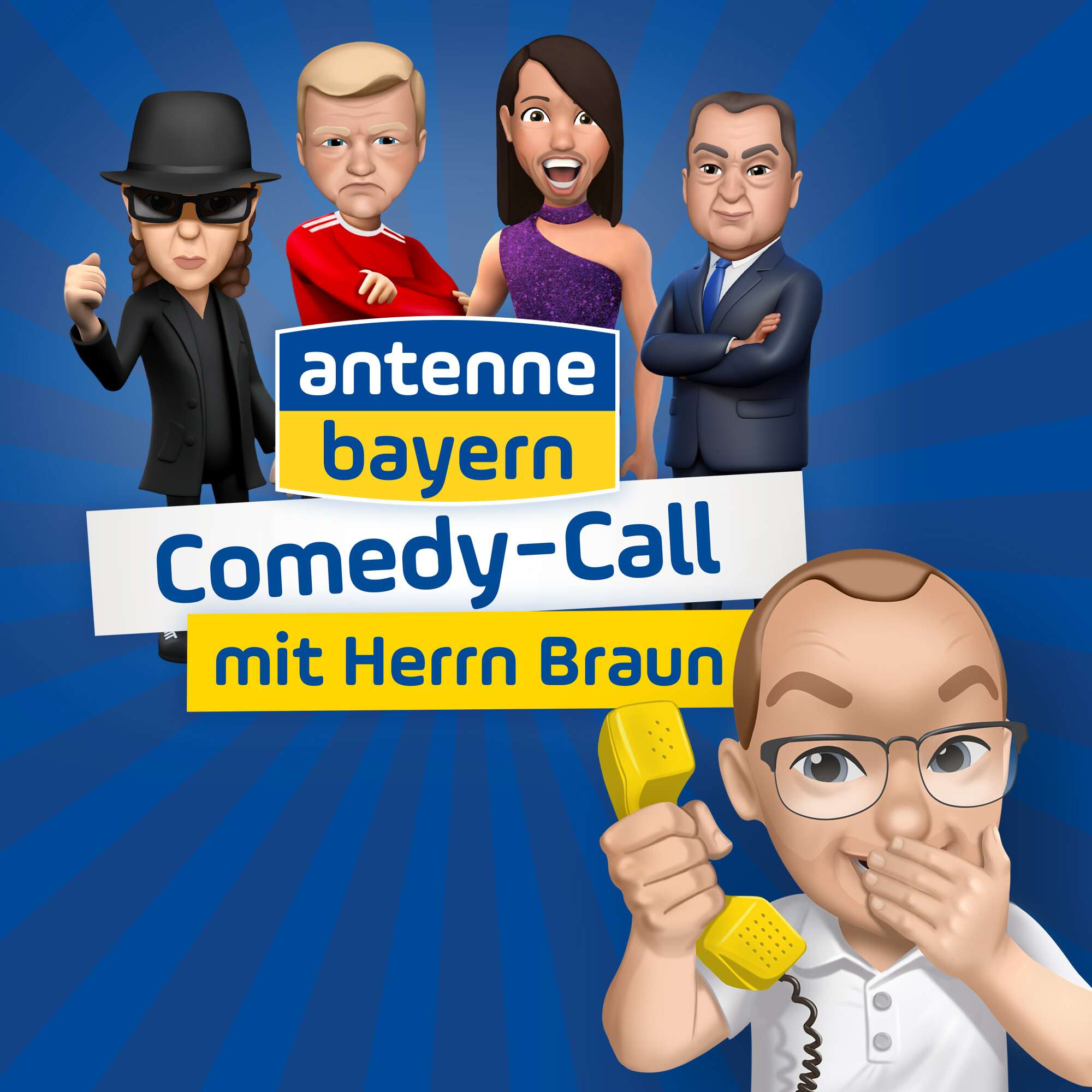 Comedy-Call mit Herrn Braun