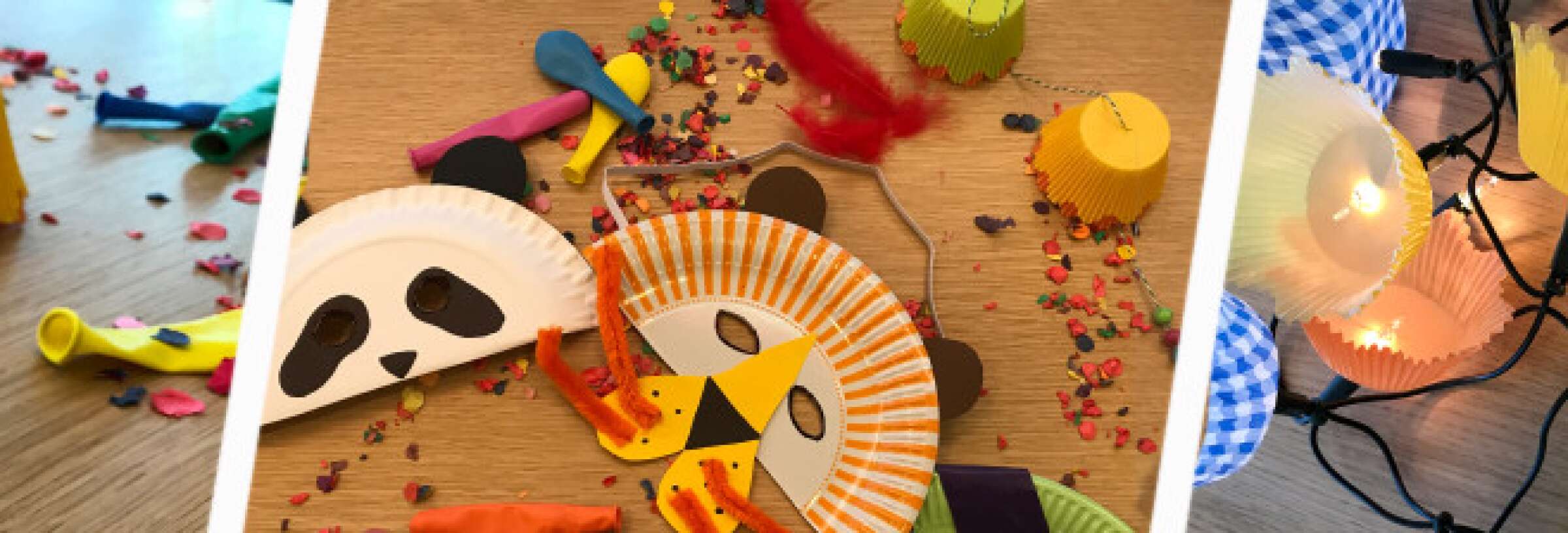 Fasching: Basteln mit Kindern - 3 tolle Ideen