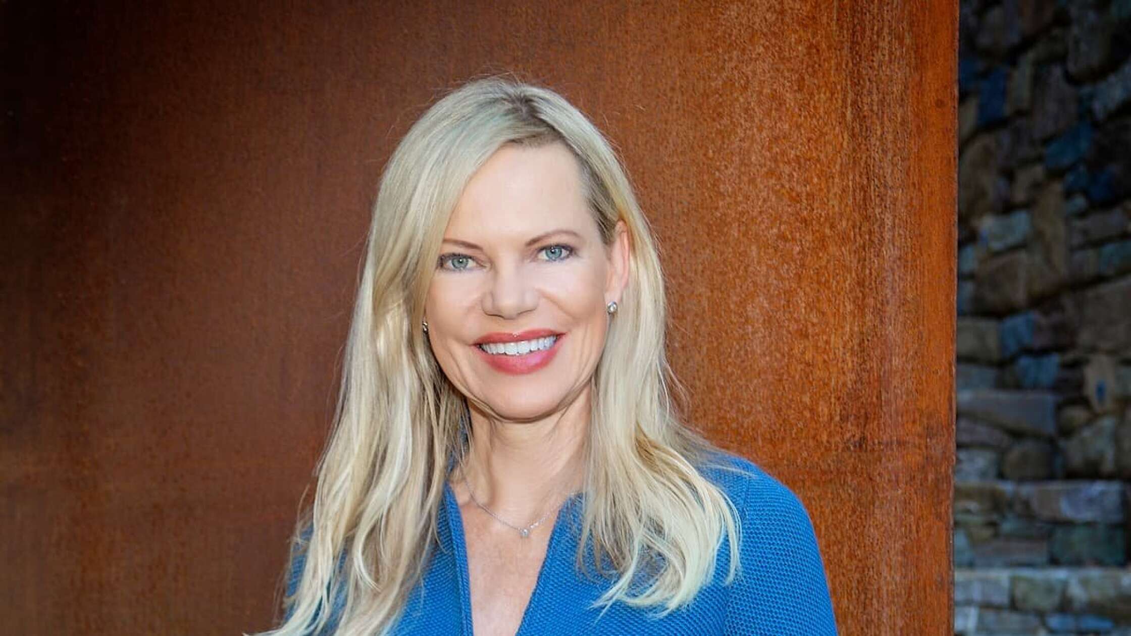 Fernsehmoderatorin Nina Ruge im Sonntagsfrühstück