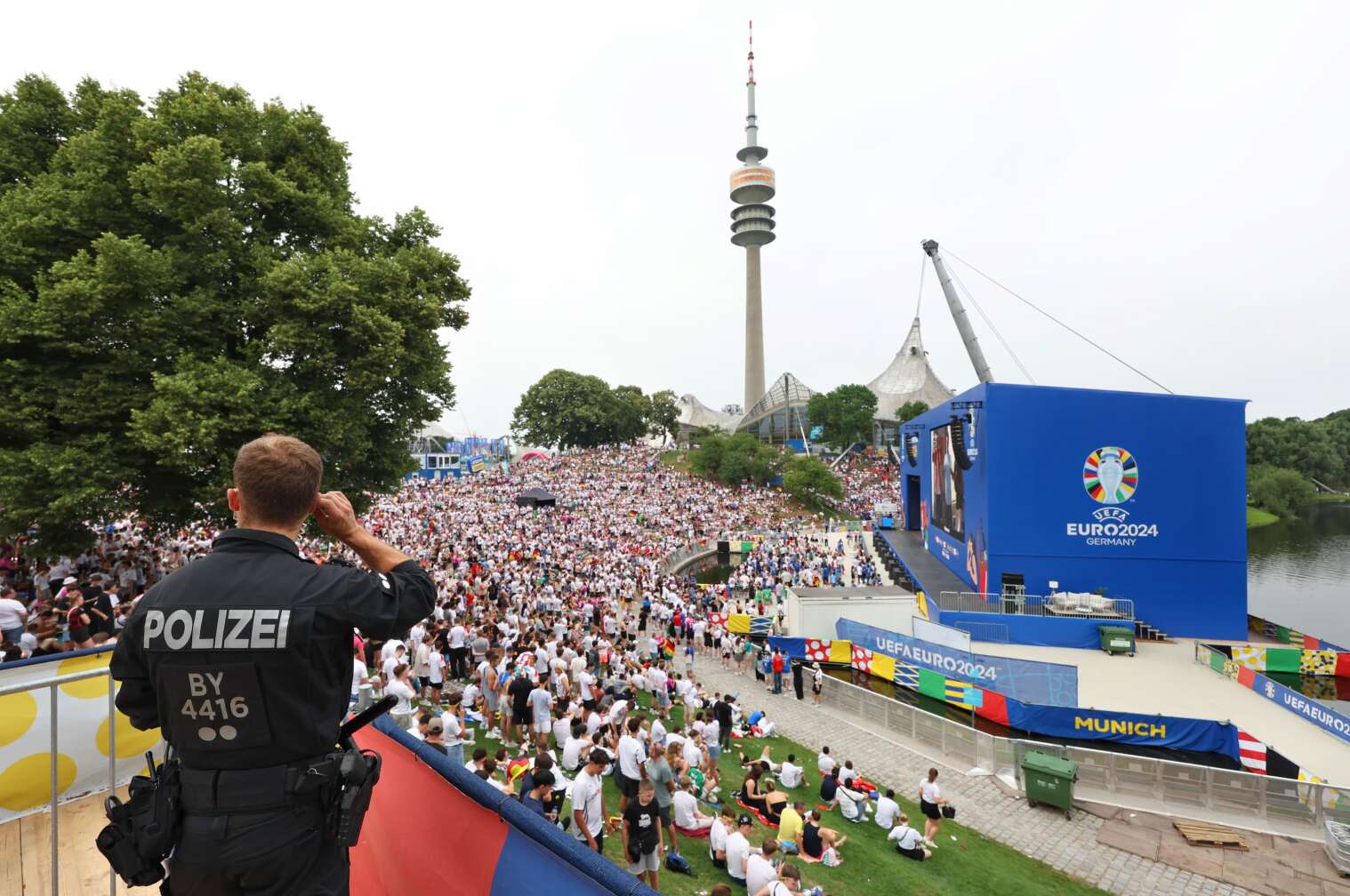 EM-Fan Zone im Olympiapark München: Alle Infos