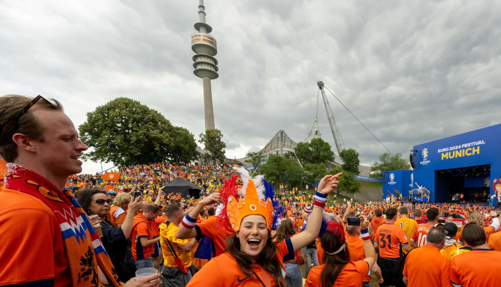 EM-Fan Zone im Olympiapark München: Alle Infos