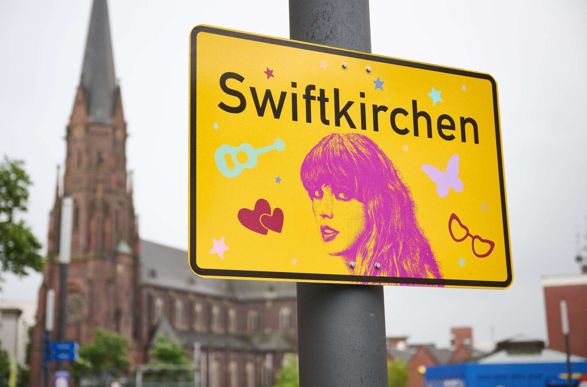 Taylor Swift mit Graffiti in Gelsenkirchen verewigt Taylor Swift mit Graffiti in Gelsenkirchen verewigt