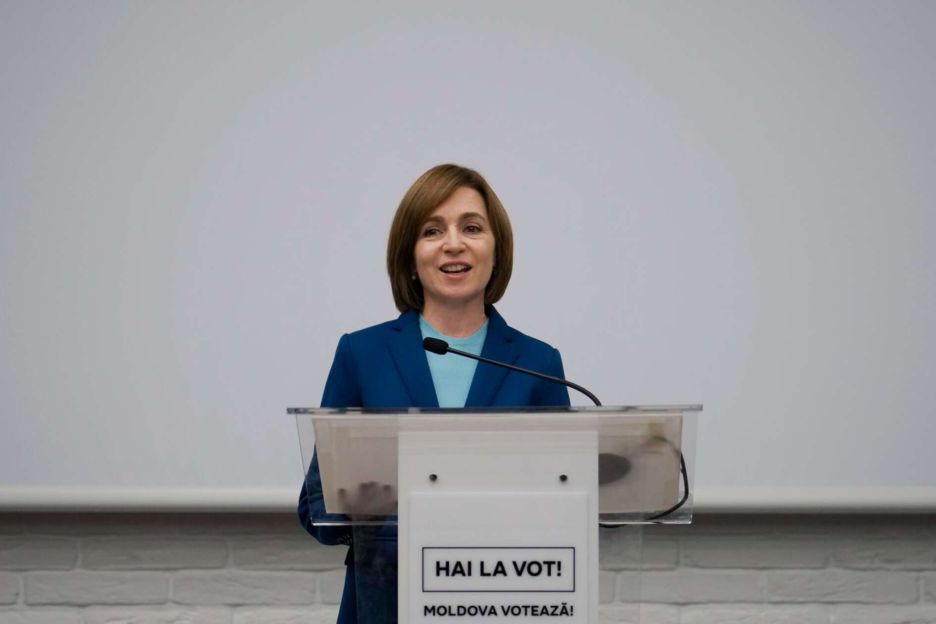 Moldau-Wahl: Präsidentin Sandu liegt vorn